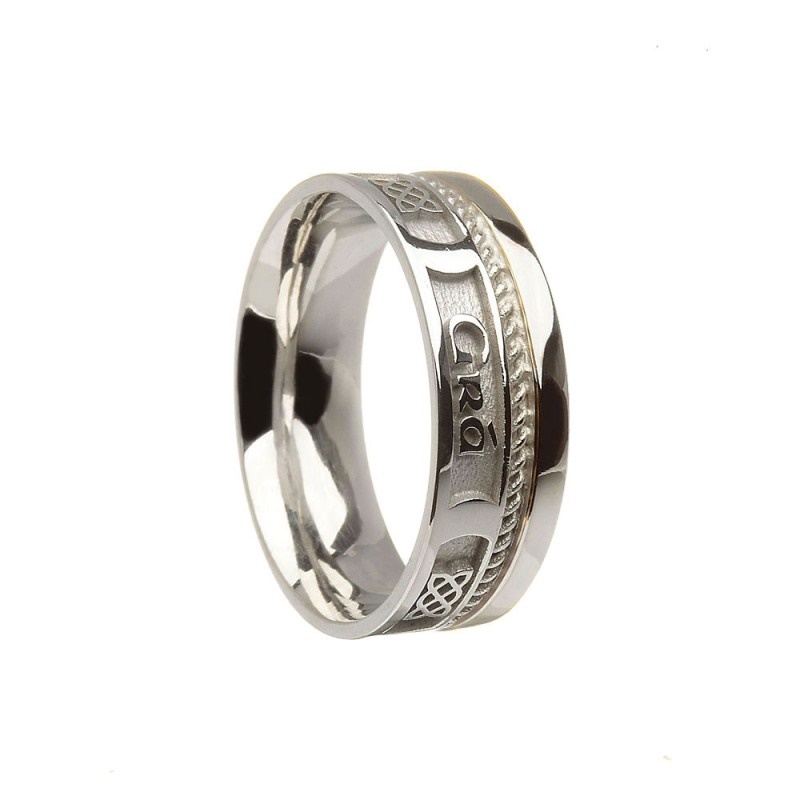 Gra Go Deo Ring Sterling Silver at eIrish.com