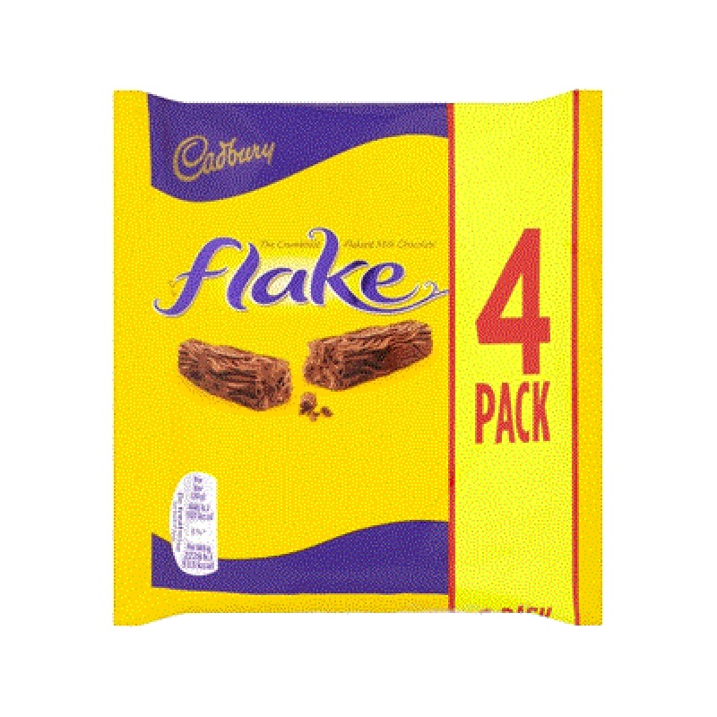 Cadbury Flake Chocolate Bars 4 Pack at eIrish.com