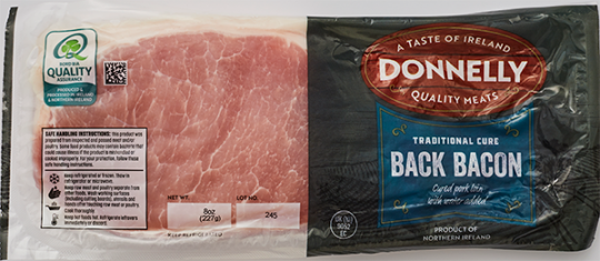 Donnelly Irish Rashers - Irish Bacon 227g-8oz at eIrish.com
